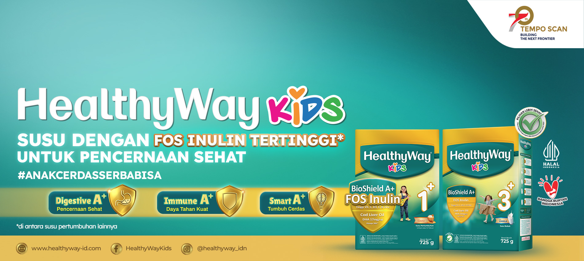 HealthyWay Kids | Anak Cerdas Serba Bisa
